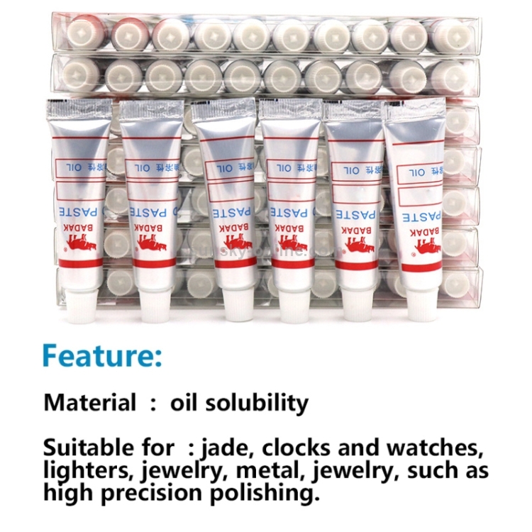 10 PCS W40 Grit 320 Grit Diamond Abrasive Paste Needle Tube Grinding ...