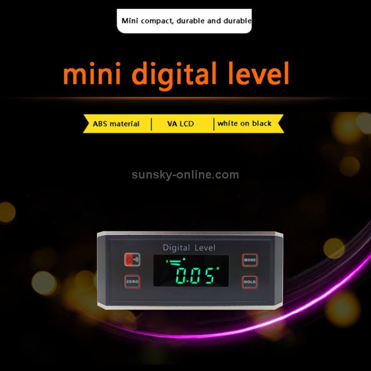 DL1903 Mini Digital Display Level Multifunctional Aluminum Alloy ...