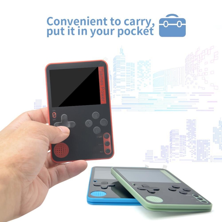 RS-60 Ultra-Thin Card Handheld Game Console with 2.4 inch Screen & 500 ...