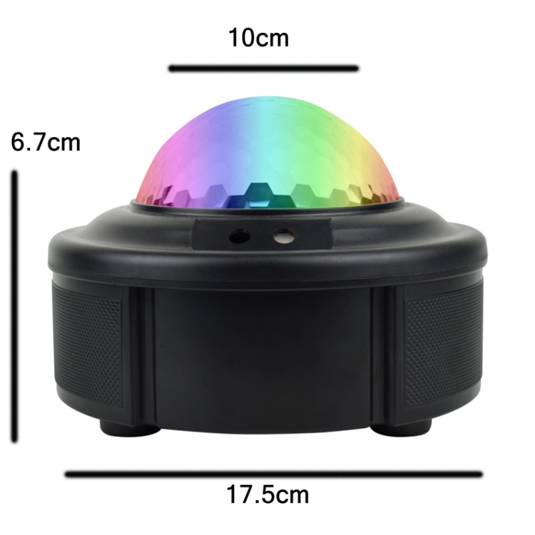 10W Mini Laser Light Magic Ball Projector Light Sound Control Flash ...