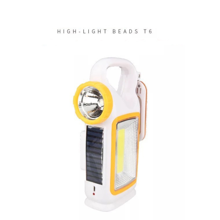 Multi-Function Bright Solar Rechargeable Lighting LED Portable Lamp ...