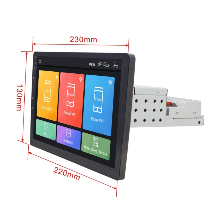 9 inch Android Navigation Single Ingot Universal Navigation Chassis ...