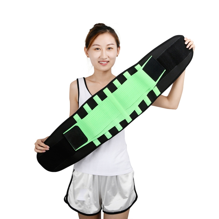 Breathable Mesh Warm Waist Belt แผ่นเหล็กเสริมรองรับ Sports Waist Belt ...