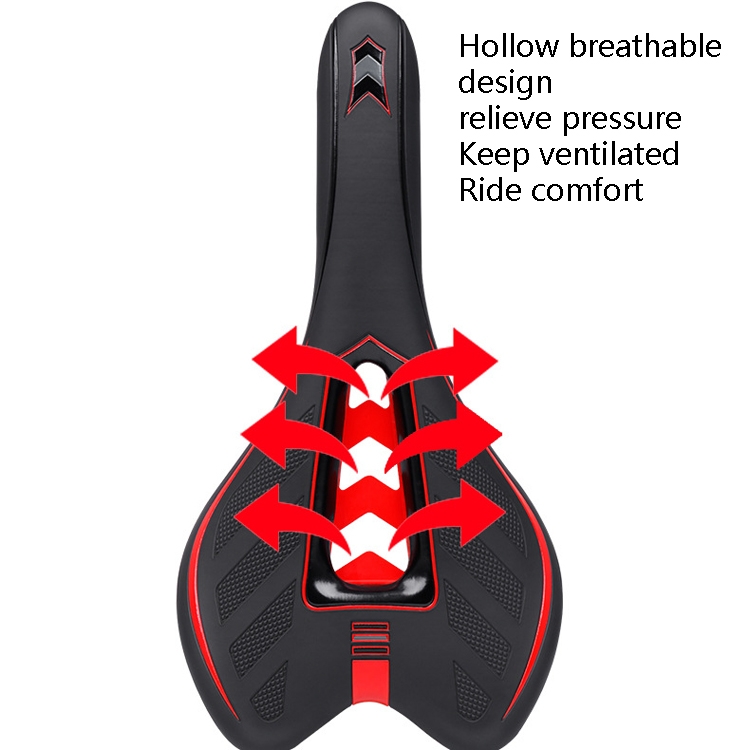 Wheel Up Bicycle Seat Mountain Bike Comfortable Seat Bicycle Seat(Red)