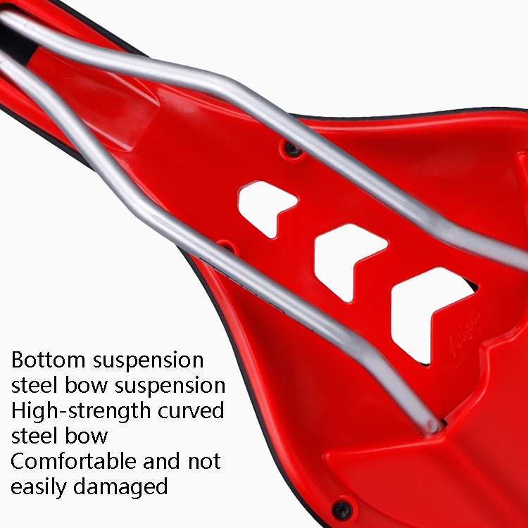 Wheel Up Bicycle Seat Mountain Bike Comfortable Seat Bicycle Seat(Red)