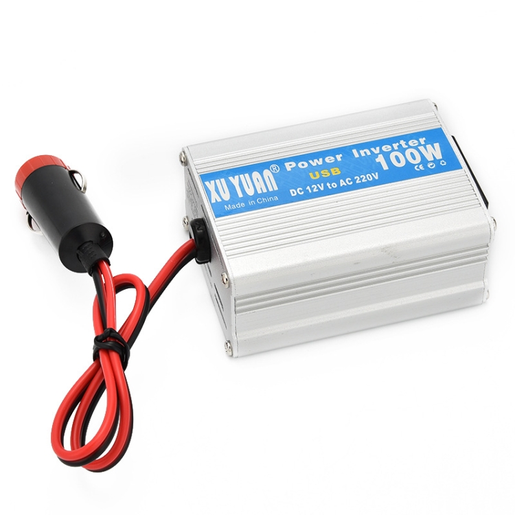 Fonte de alimentação do carro do inversor do carro XUYUAN 100W com USB ...