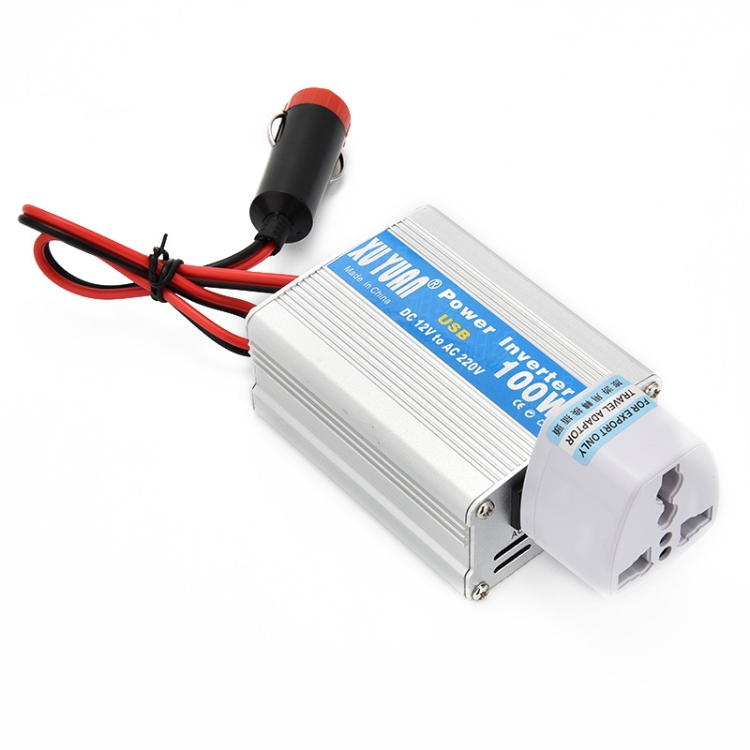 Fonte de alimentação do carro do inversor do carro XUYUAN 100W com USB ...