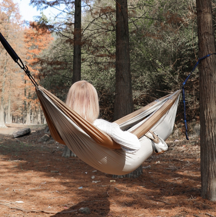 Outdoor Double Inflatable Hammock Anti-Rollover Camping Swing, ขนาด ...