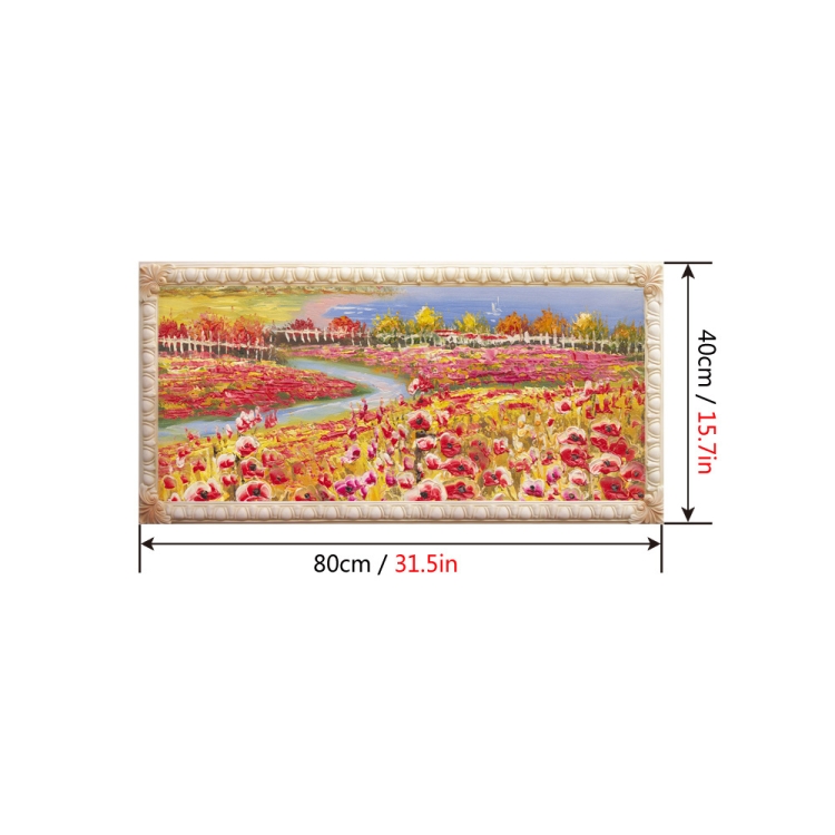 자기 접착 내열성 유화 스티커 가정용 주방 스토브 타일 벽 스티커 사양 Lz 010 40x80cm