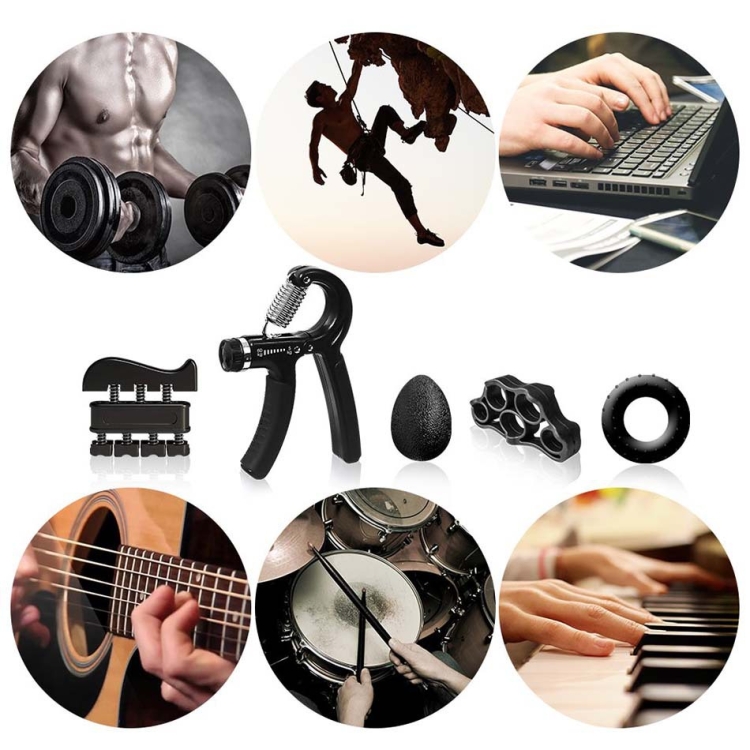5 In 1 Counting Grip Device Fitness Adjustment Grip Device Finger ...
