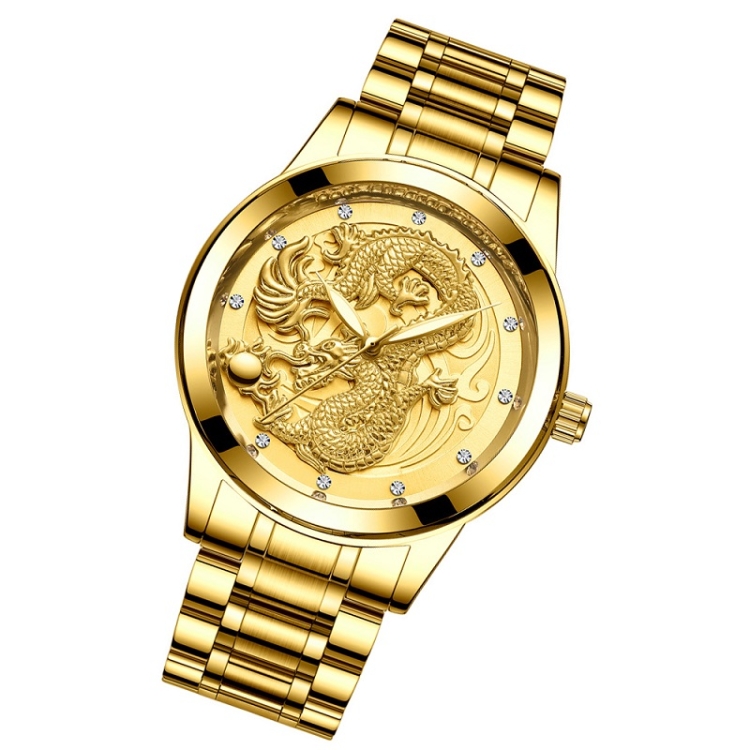Fngeen S666 Waterproof Luminous Watch Quartz Ultra-Thin Dragon หรือ ...