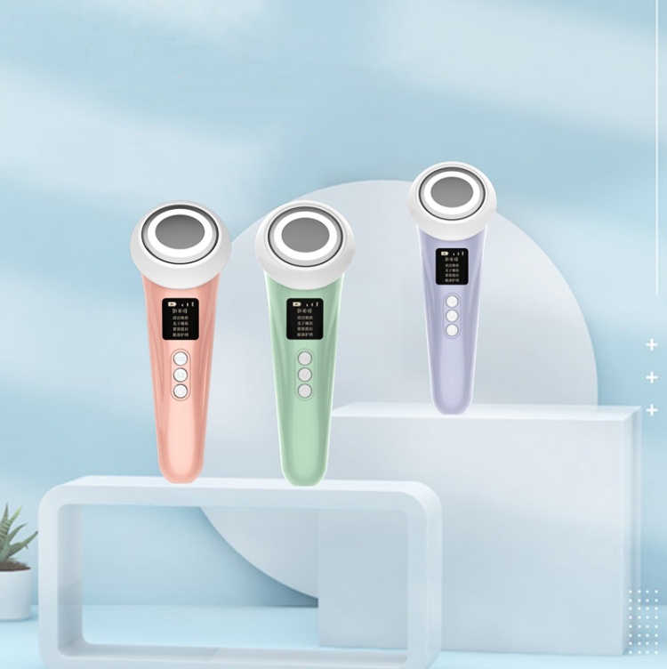 Facial Ultrasonic Iontophoresis Micro-Current Color Light Skin ...