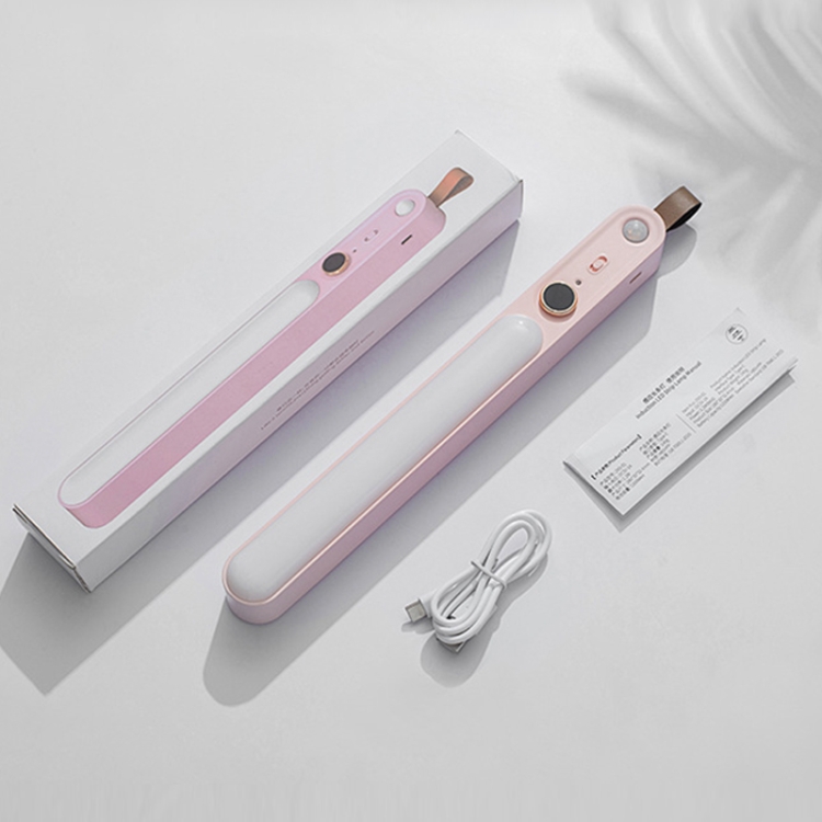 ZXD-01 지능형 인체 유도 야간 조명 LED 통로 창 벽 조명 (핑크)