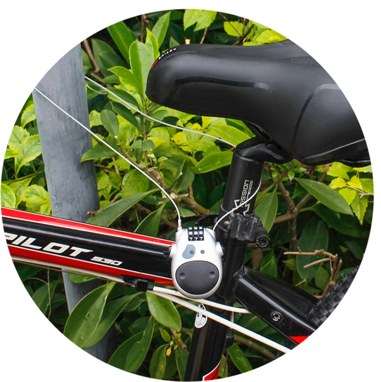 Portable Bicycle Motorcycle Anti-Theft Lock Telescopic Wire Lock ...
