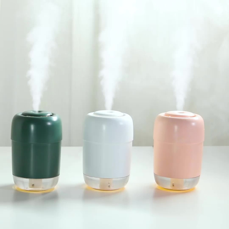 H34 Car Humidifier USB Mini Portable Silent Atomizer(Romantic Fan)