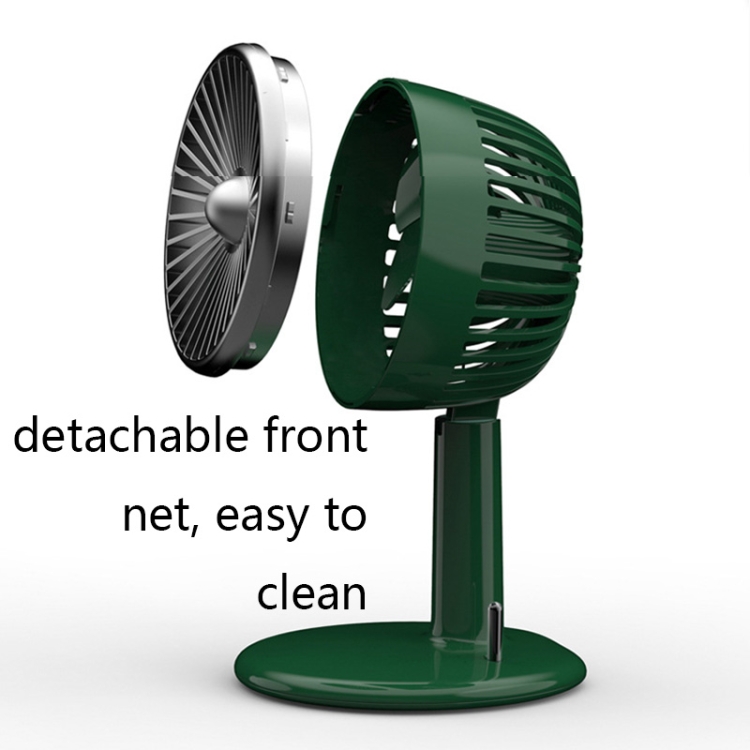 YJ-TS Retro Mini Fan หอพักนักศึกษา USB พัดลมตั้งโต๊ะแบบเงียบ (วินเทจสี ...