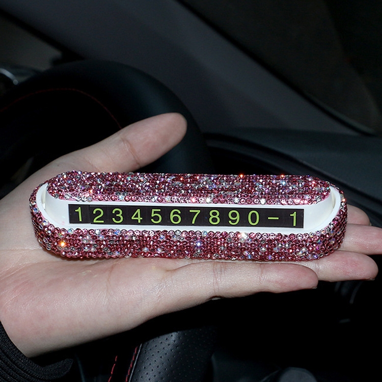 Other Interior & Accessories - Car Diamond Temporary Parking Card ...