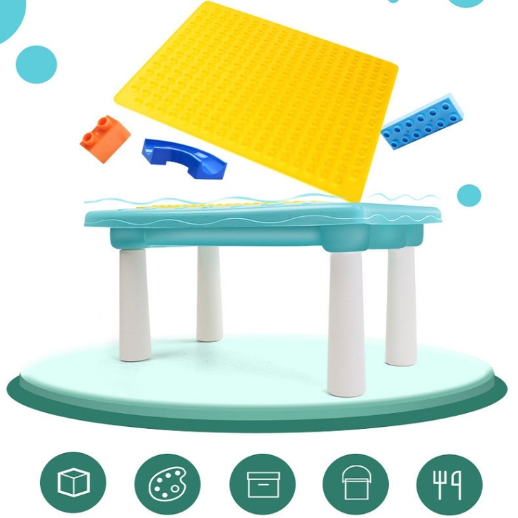 Multifunctional Building Table Learning Toy Puzzle Assembling Toy For ...