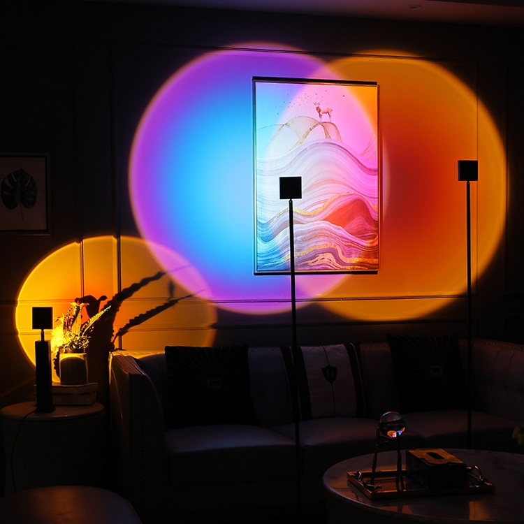Live Broadcast Atmosphere Lamp Living Room Bedroom Sunset Lamp ...
