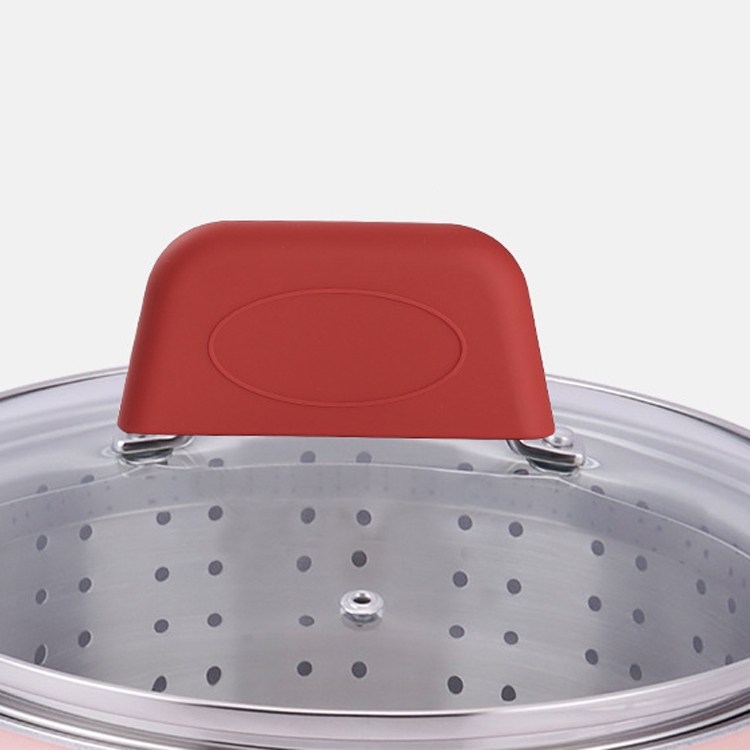 9 PCS / SET 실리콘 주방 절연 패드 세트 (블랙)