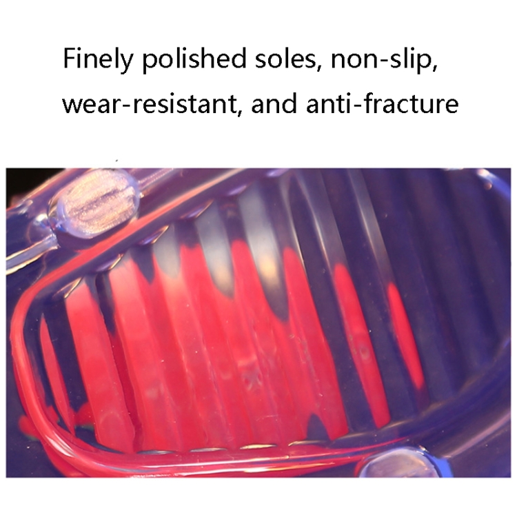 여름 숙녀 투명 젤리 크리스탈 슬리퍼 욕실 해변 샌들 외부 미끄럼 방지 슬리퍼 크기 41 딸기