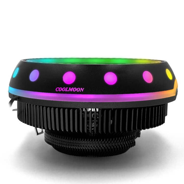 SUNSKY - COOLMOON UFO X Radiator Desktop Computer RGB CPU Radiator Cooler