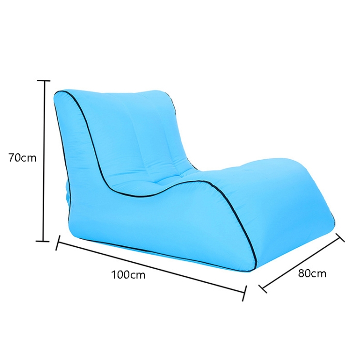 BB1803 Foldable Portable Inflatable Sofa Single Outdoor Inflatable Seat ...