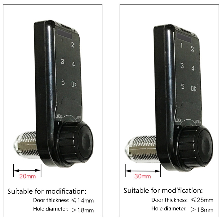 Open Hole Steel Cabinet File Cabinet Electronic Lock Drawer Mailbox Gym ...