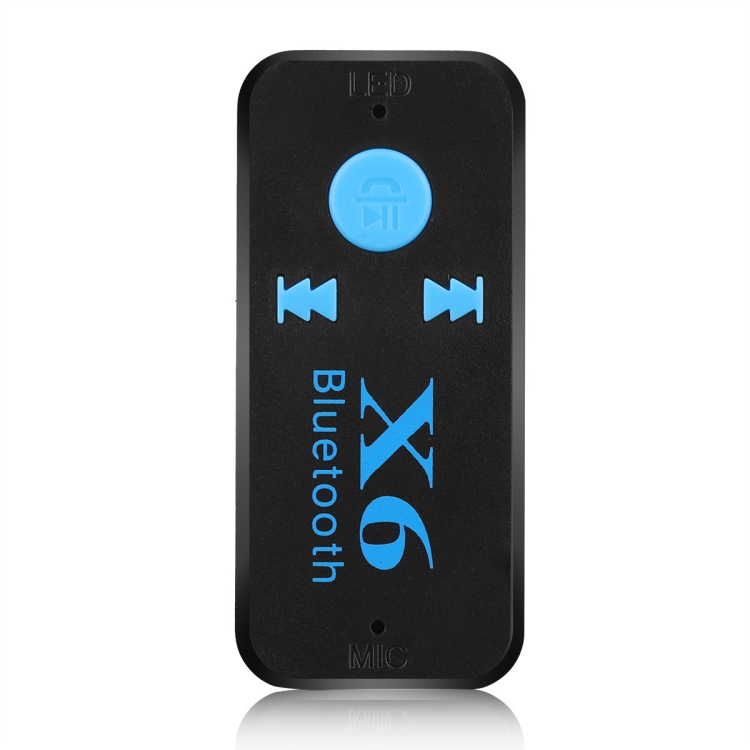 2 Stück BT-X6 3,5-mm-AUX-Metalladapter Auto Bluetooth 5.0 Bluetooth ...
