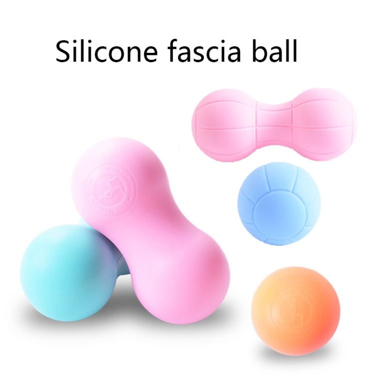 Fascia Ball Muscle Relaxation Yoga Ball Back Massage Silicone Ball ...
