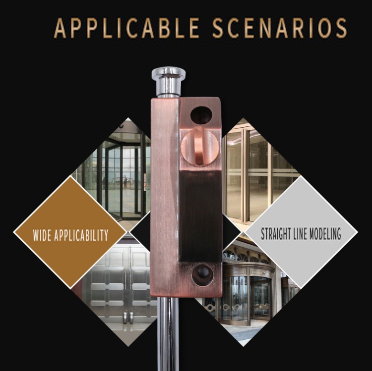 KDS-A013 Zinc Alloy Rotary Door Latch Lock Surface Mounted Spring ...