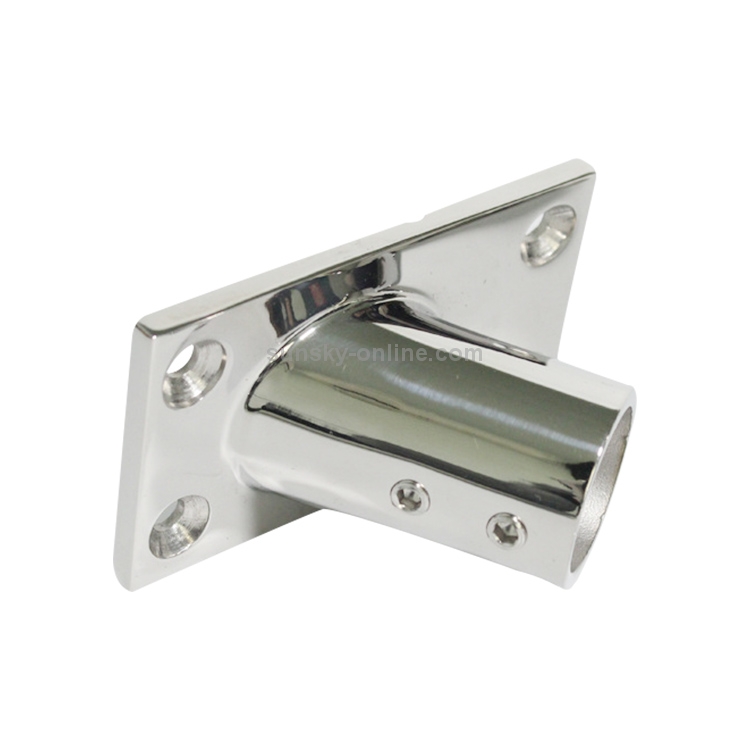 Thicken 316 Stainless Steel 60-Degree Square Tube Base Marine Boat ...