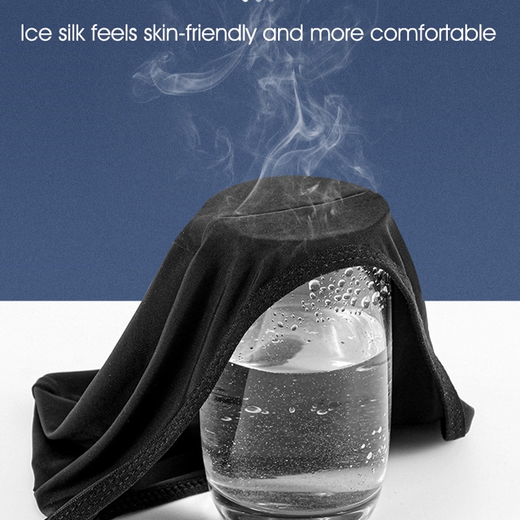 웨스트 자전거 Yp0201294 여름 얼음 실크 모자 승차 방풍 후드 통기성과 빠른 건조 헬멧 안감 캡 크기 자유로운 크기 회색