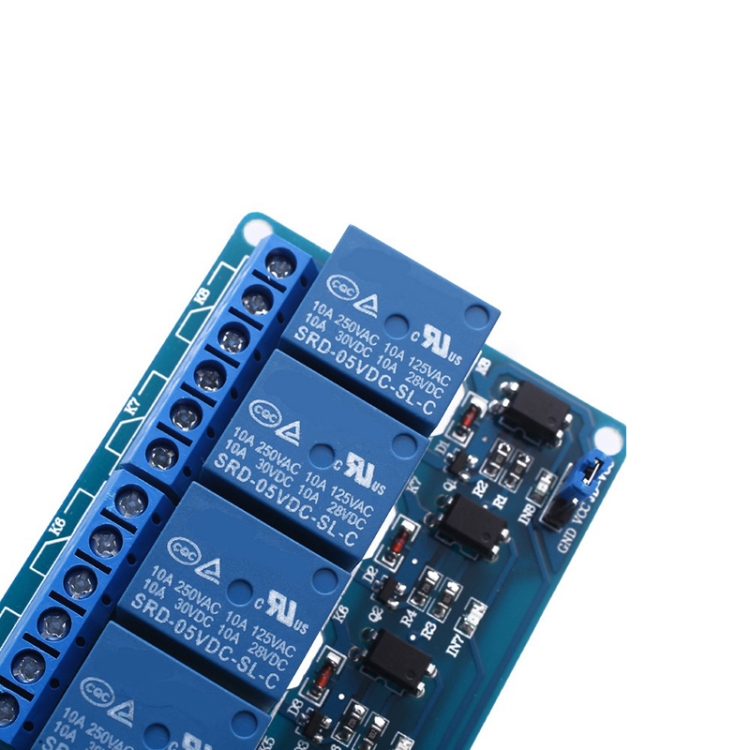 HW-281A DC 5V 8-Channel Relay Expansion Board Module Control Panel with ...