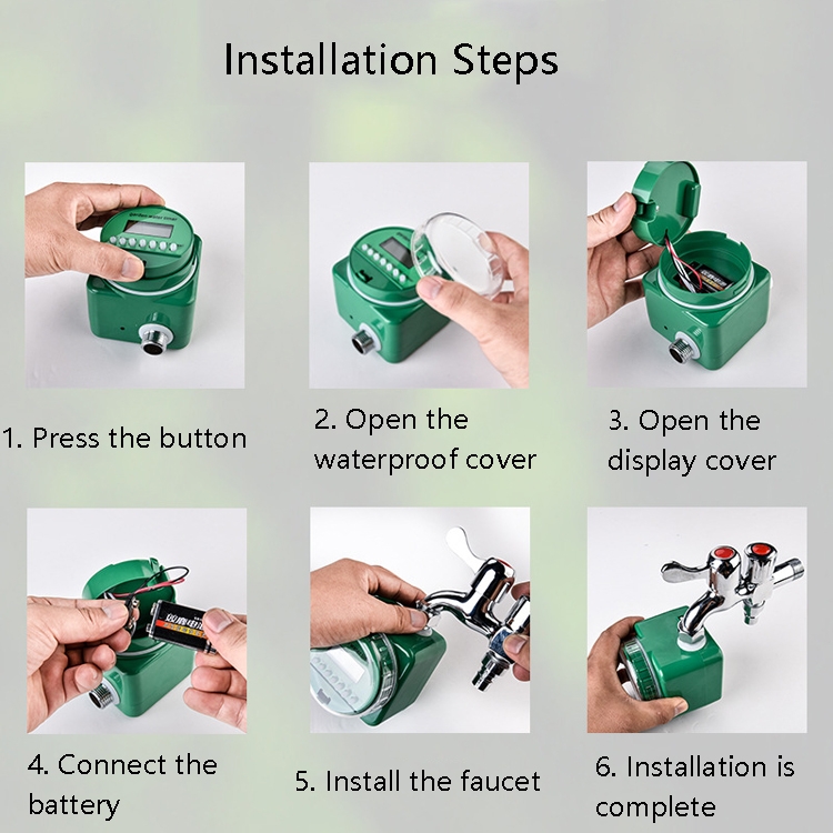 RUAMEA BQ08 Automatic Water Sprayer Micro-Spray Droplets Automatic ...