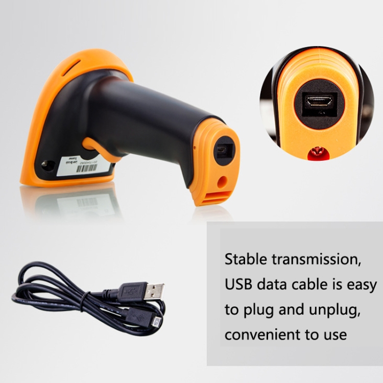 Express Barcode Scanner With Storage USB Wireless Scanner ...