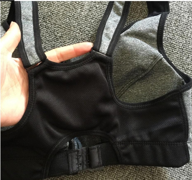 7 색 피트니스 요가 스포츠 브래지어 여성 체육관 실행 패딩 탱크 탑 운동 조끼 속옷 충격 방지 지퍼 스포츠 브래지어 크기 Xl 흰색