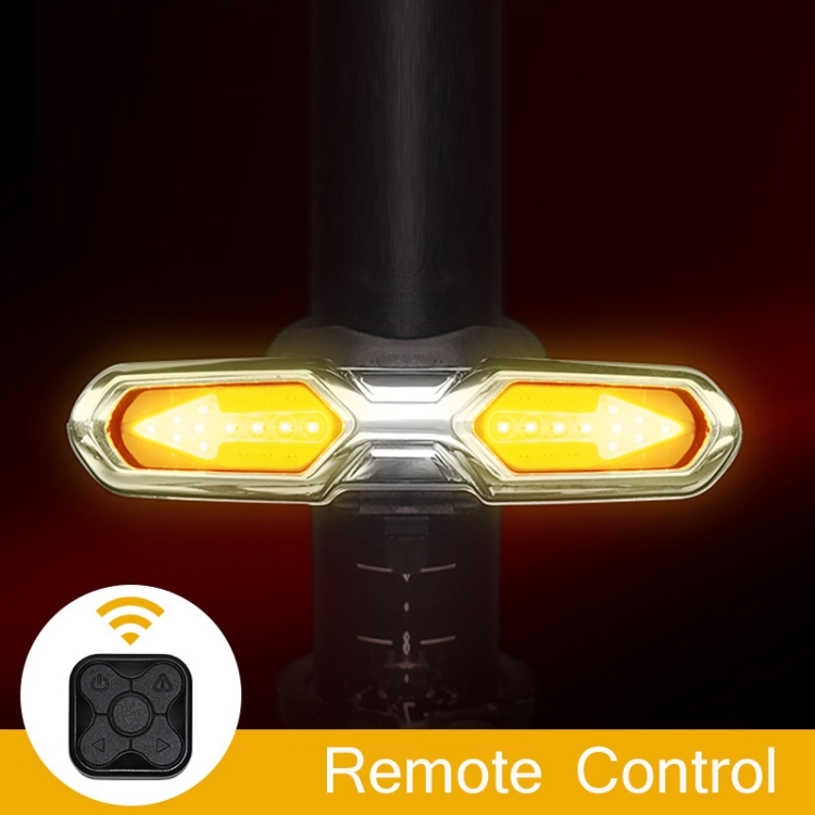 Bicycle Smart Wireless Remote Control Riding Steering Warning Tail ...