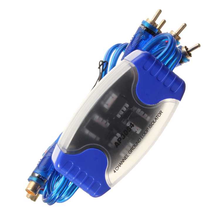 4RCA Audio Filter Eliminates Audio-Sounding Noise To Improve Sound Car ...