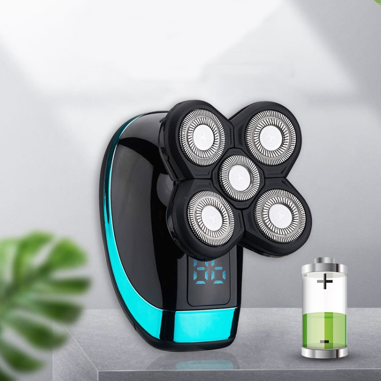 Electric Shaver Rechargeable Razor Intelligent Digital Display Bald ...