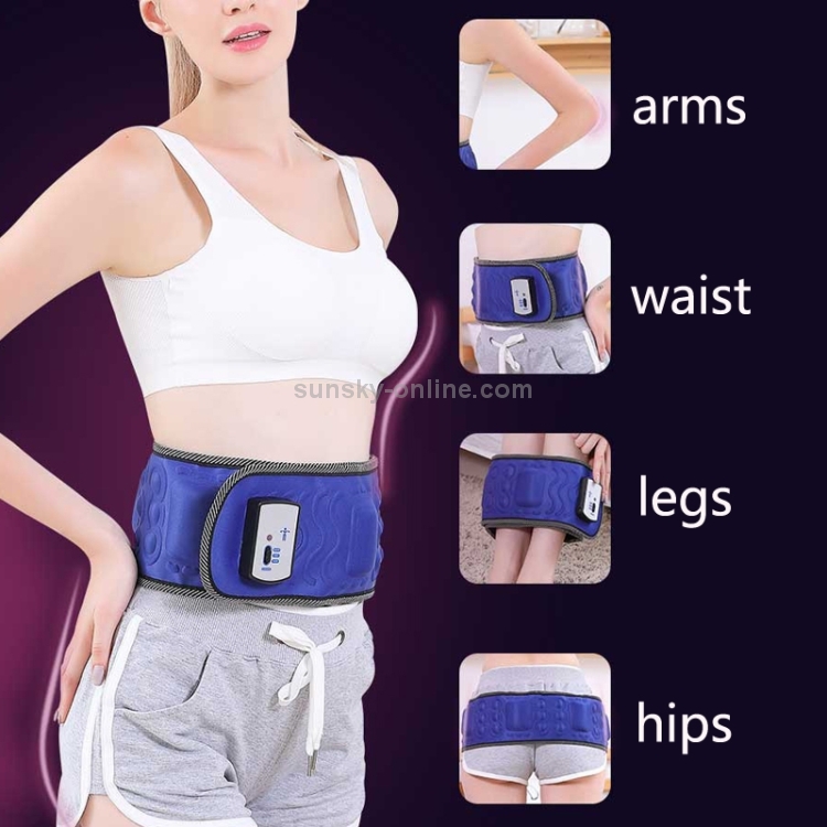 Belt Lazy Fat Removal Machine Vibration Pushing Machine, US Plug ...