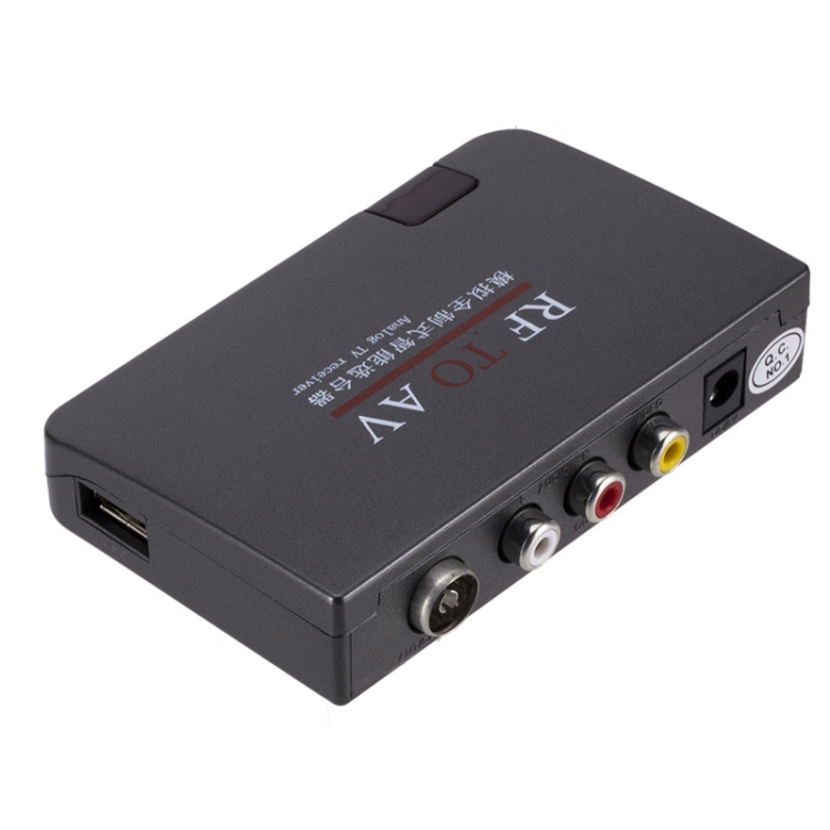 RF To AV Converter TV Channel Selector Channel Extender, Supports Full ...