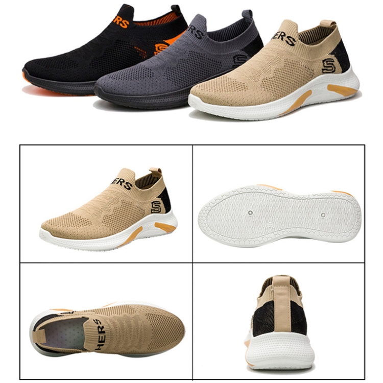TL-207 Flying Weave Breathable Sports Shoes Men Casual Shoes, Size: 42 ...