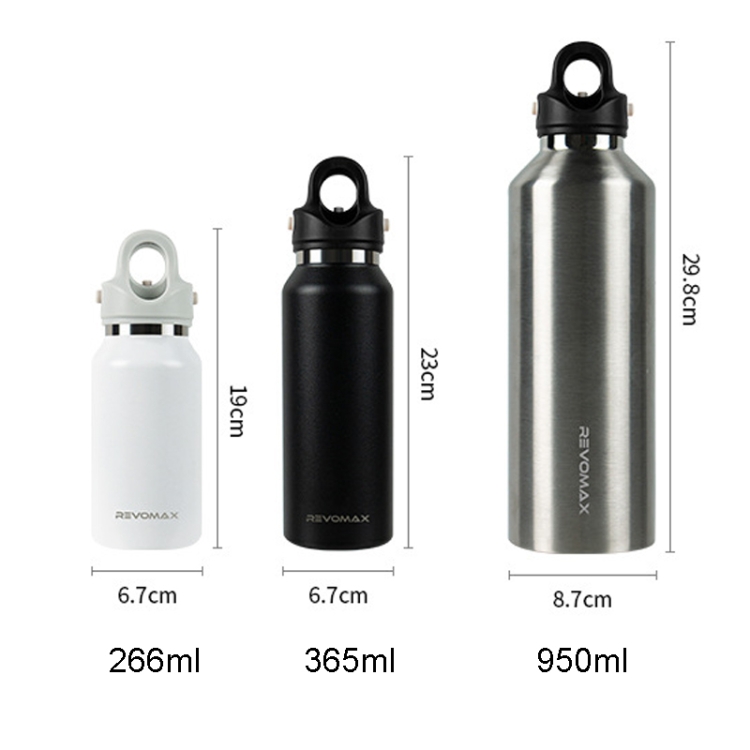 REVOMAX Stainless Steel Vacuum Flask Outdoor Car Vacuum Flask, Capacity ...