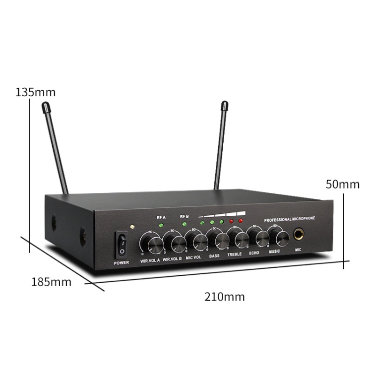 S-16-1 Household Smart TV U Segment Bluetooth Wireless Microphone With ...