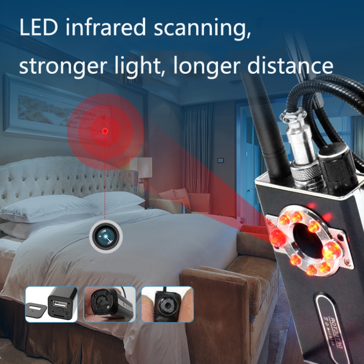 K88 Signal Detector Anti-Stealing Anti-Stealing GPS Scan Detector ...