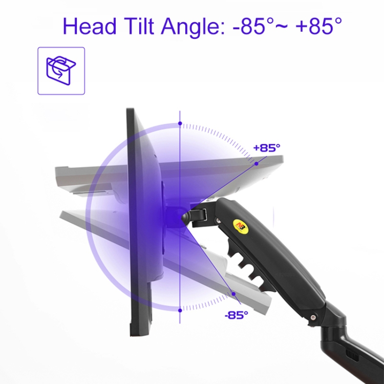 Monitor Desktop Bracket Up And Down Lifting Television Bracket F100A ...