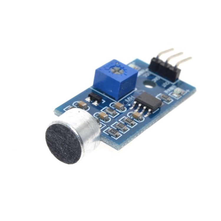 10 Pc 사운드 탐지 센서 모듈 마이크 모듈 음성 제어 Arduino 블루 보드 용 음성 제어 휘슬 스위치