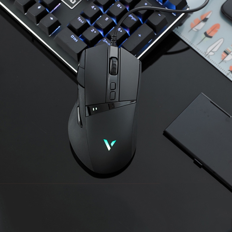 Rapoo VT900 16000 DPI 12 Buttons Wired Mouse Gaming RGB Backlit Mouse ...