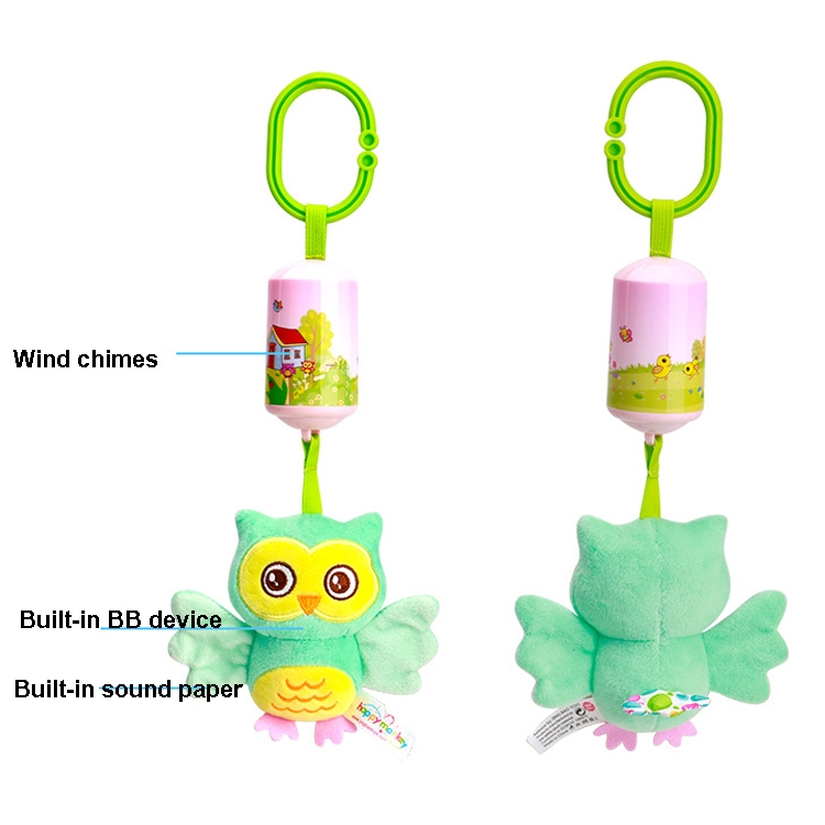 Happy Monkey Bed Bell 0-1 Year Old Baby Toy With BB Device Baby Rattle ...